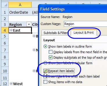 How To Repeat Row Labels In Pivot Table Brokeasshome