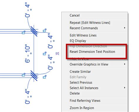 Right Click Home Dimension Bd Mackey Consulting The Revit Geek Blog