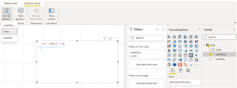Solved Column Sorting Microsoft Fabric Community