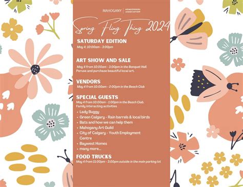 Spring Fling Thing Saturday Eventeny