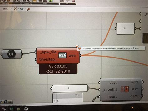 EPW WEA Honeybee Error Honeybee Ladybug Tools Forum