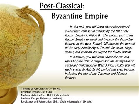 Ppt Post Classical Byzantine Empire Powerpoint Presentation Free Download Id1558384