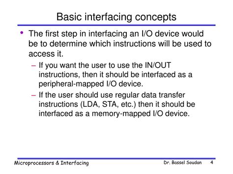 Ppt Chapter 4 Interfacing Io Devices Powerpoint Presentation Free Download Id7102564