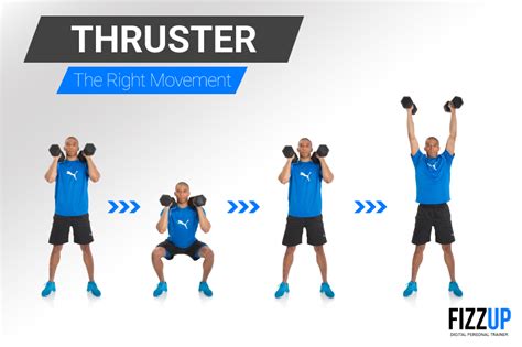 Build Muscle Mass With Thrusters Fizzup