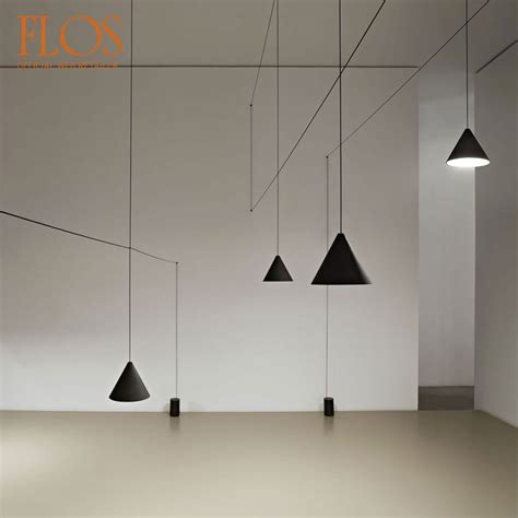 Flos String Light Cone Cable 22mt Blue Lid Design