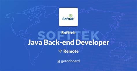 Java Back End Developer At Softtek Remote Work From Home Get On Board