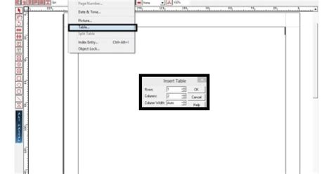 Insert Table In Inpage Computer Free Courses