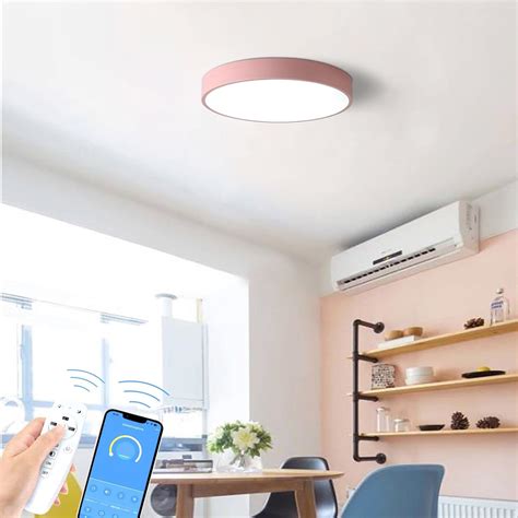 Jp Bkbeingking 北欧風 2 4畳 App遠隔制御 無段階調光調色 Led シーリングライト おしゃれ 北欧 リモコン付き インテリア ライト リビング