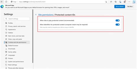 How To Enable Protected Content On Edge For Windows Video Hosting Platform Media Streaming