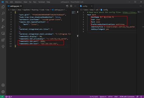Remotex11sshhostandport Not Working · Issue 27 · Joelspadinvscode