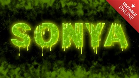 Sonya Text Effect Generator