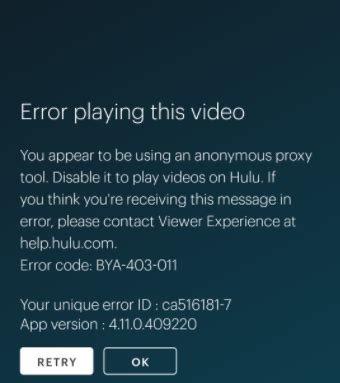 How To Fix The Hulu Proxy Error In Easy Steps CyberGhost