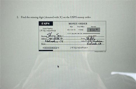 Solved 2 Find The Missing Digit Denoted With X On The