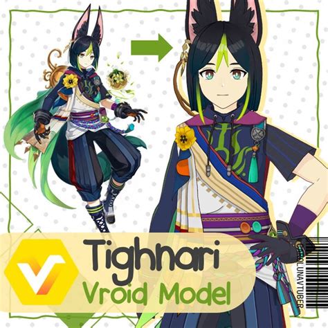 Vtuber Model Genshin Etsy
