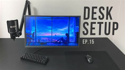 Desk Setup 오직 게임 만을 위한 미니멀 데스크셋업 정말 최소한의 물건만 올려 놓았습니다 Ep15 Youtube