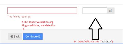 Jquery Jqueryvalidation Focus On Wrong Input Stack Overflow