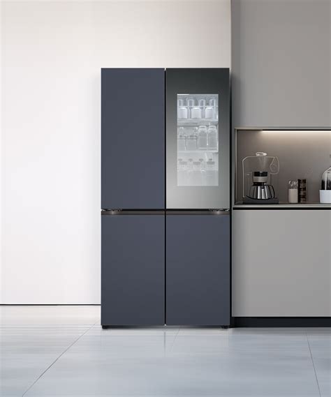 Lg 디오스 오브제컬렉션 Stem 베이직 냉장고 노크온 더블매직스페이스 854리터 L 오브제컬렉션 네이비 네이비 M875mnn582s 냉장고 Lg전자