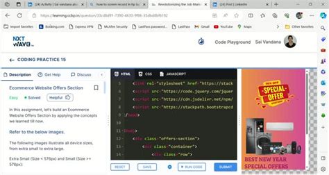 Sai Vandana Aluvala On Linkedin Css Bootstrap