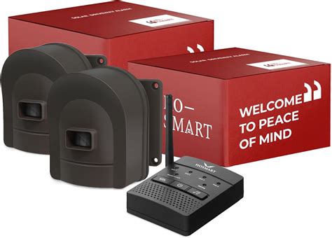 1 2 Mile Hosmart Driveway Alarm Wi Fi Sensor System And Driveway Sensor Alert System Weatherproof