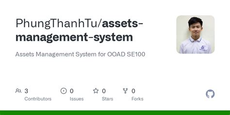 github phungthanhtu assets management system assets management
