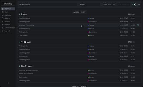 Worklog Time Tracking For Software Professionals