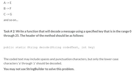 Solved PART ENCRYPTION AND DECRYPTION OF MESSAGES In This Chegg