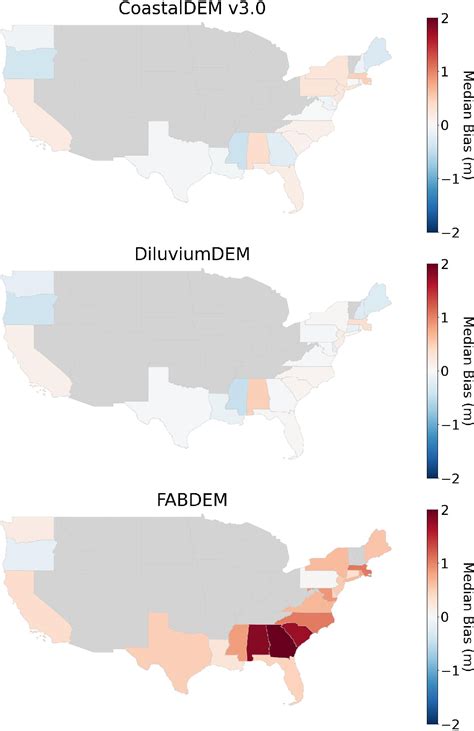 Figure 8 From Coastaldem V30 Improving Fully Global Coastal Elevation