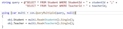 Dapper Crud Executing Multiple Queries At A Time Aspnet Core Web Api