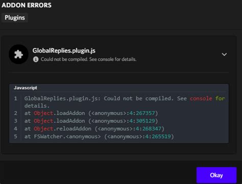 [bug] globalreplies fails to compile · issue 178 · qwertxd