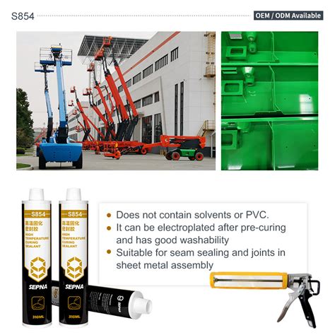 Single Component Moisture Pre Curing High Temperature Sealant Suitable