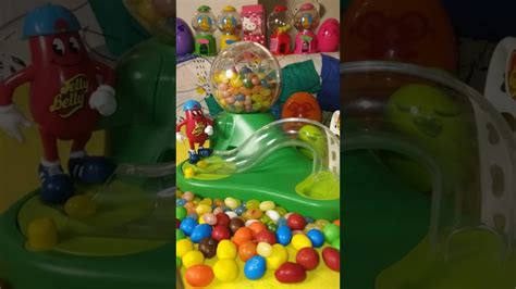 🔆🟢🔆mr Jelly Belly Soccer Player Beans Machine Shortshowtoasmr