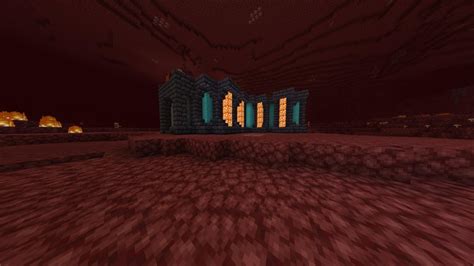 Work In Progress Nether Hub I Like The Look I Went For But Am Unsure About The Warped On The