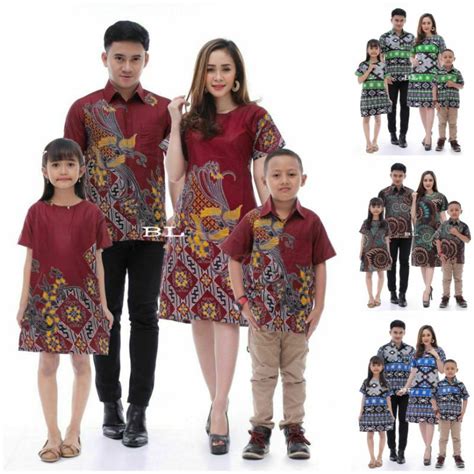 Jual Batik Keluarga Modern Shopee Indonesia