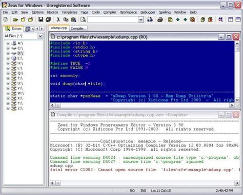 zeus text editor for windows windows download