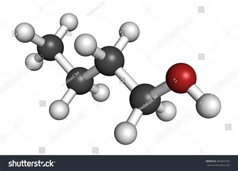 1 Butanol Structural Formula