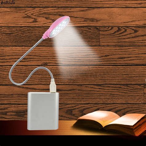 Kebidu Flexible Ultra Bright Mini 13 LEDS USB Light Computer LED Lamp For PC Laptop Computer
