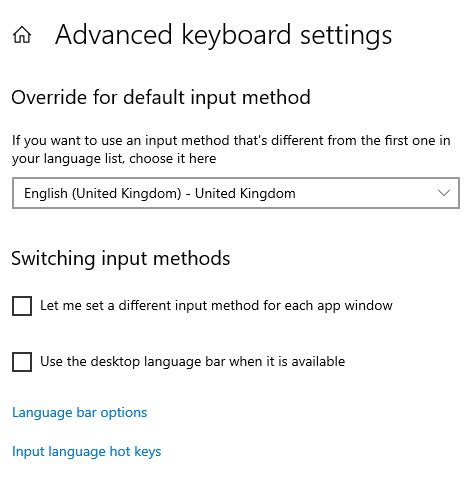 Keyboard Layout Change After Windows PC Lock And Unlock
