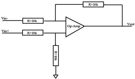 Schematic Of Difference Amplifier Figure 4 Schematic Of Integrator Download Scientific Diagram