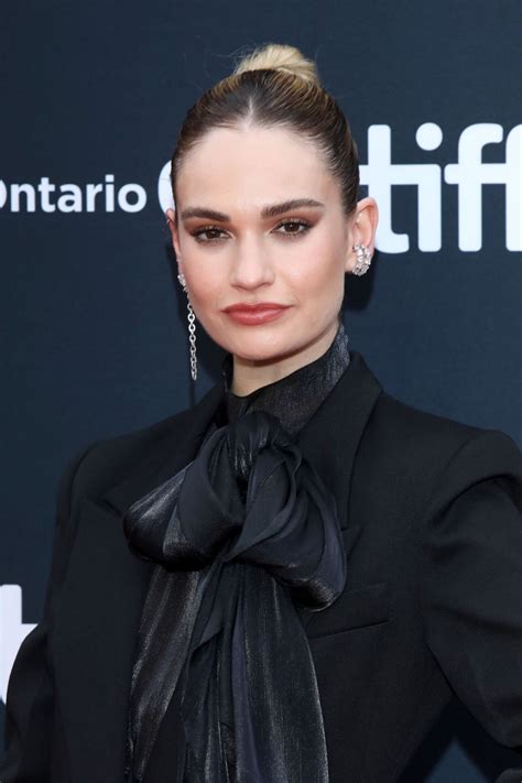 Lily James Whats Love Got To Do With It Premiere At Tiff In Toronto 09 10 2022 • Celebmafia