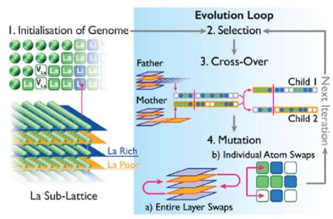 A Schematic Representation Describing How The Genetic Algorithm Favors