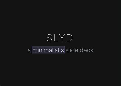 Github Argyleink Slyd Snappy Responsive Touch Optimized Bi Directional Presentation Framework