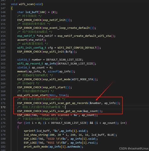解决esp32 Wifi Scan：1 获取wifi扫描列表个数为0 的问题 2扫描wifi列表时导致程序崩溃问题。esp32 扫描