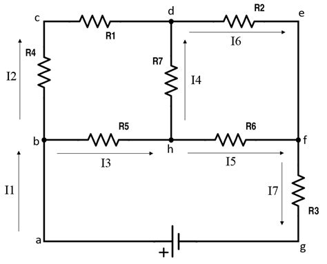 Solved In The Circuit Above How Many Junction Rule Chegg Com