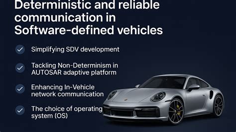 the future of deterministic and reliable communication in software defined vehicles research review
