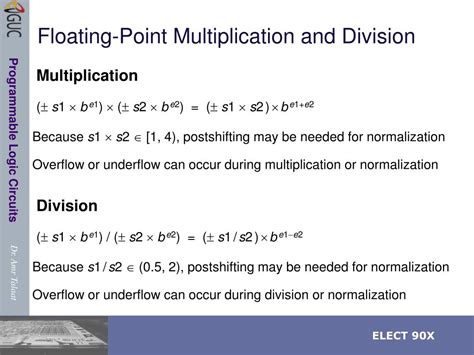 Ppt Programmable Logic Circuits Floating Point Numbers Powerpoint