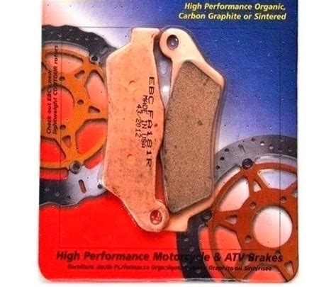 Aprovecha Pastillas Freno Ebc Ktm Sx50 Para Moto Olímpica