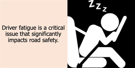 Addressing Driver Fatigue Risks Prevention Strategies And Improving Road Safety