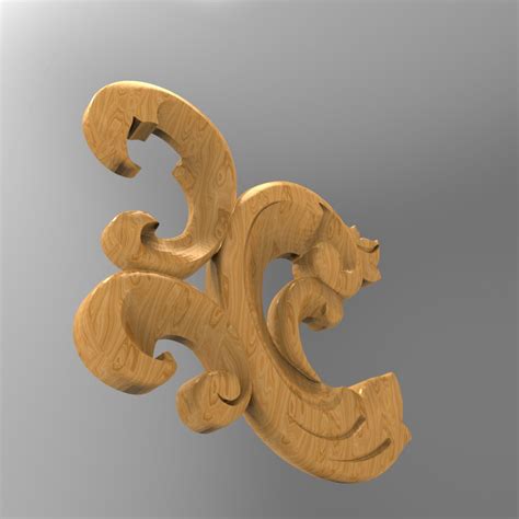 679 Decor Element 3d Stl Model For Cnc 3d Model 6 Stl Free3d