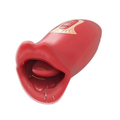 Sensual Mouth Tongue Vibrator 5 Tongue Patterns And 10 Kissing Modes