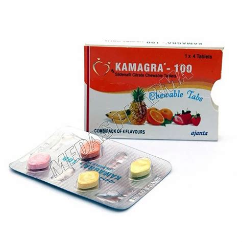 Sildenafil Citrate Chewable Tablets At ₹ 100box Sildenafil Tablets